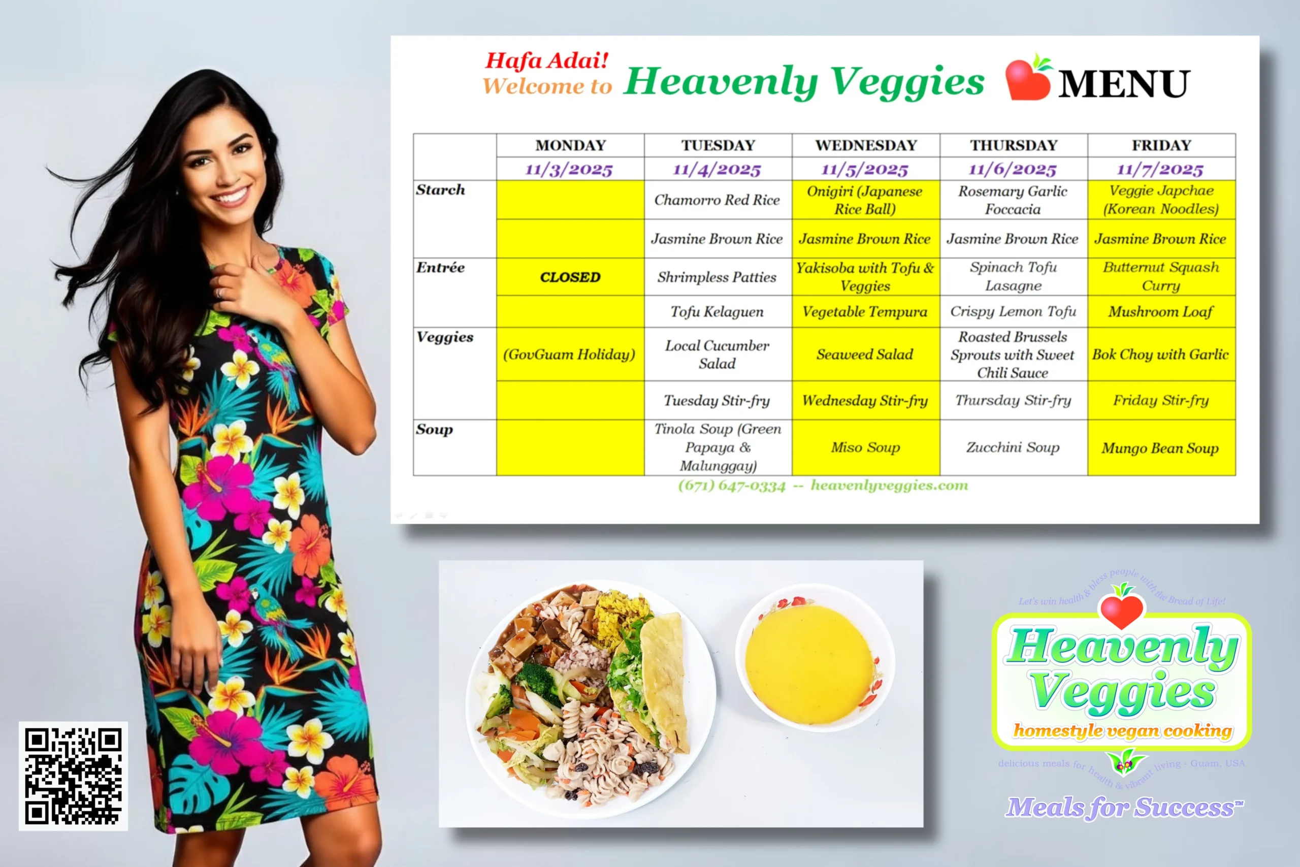 MENU - Heavenly Veggies